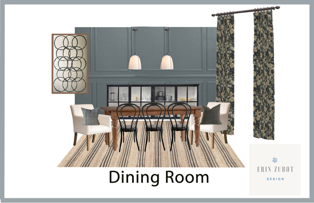 One Room Challenge Fall 2020 - Week 1 - The Plan - Erin Zubot Design