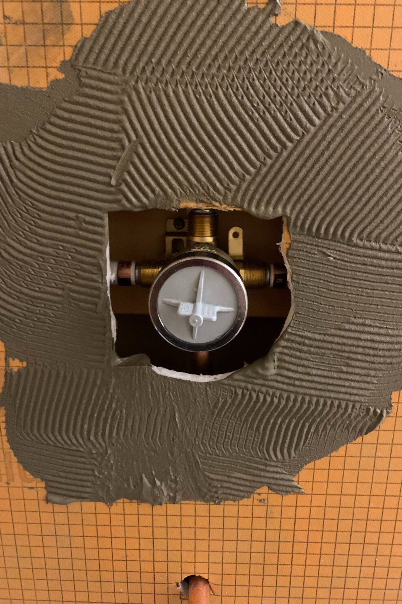 How to Waterproof a Tile Shower in a Tub Surround - Erin Zubot Design