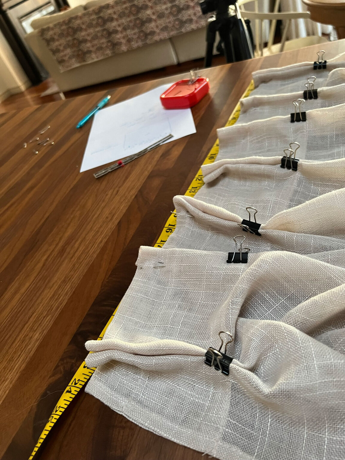 DIY Pinch Pleated Cafe Curtains - Erin Zubot Design