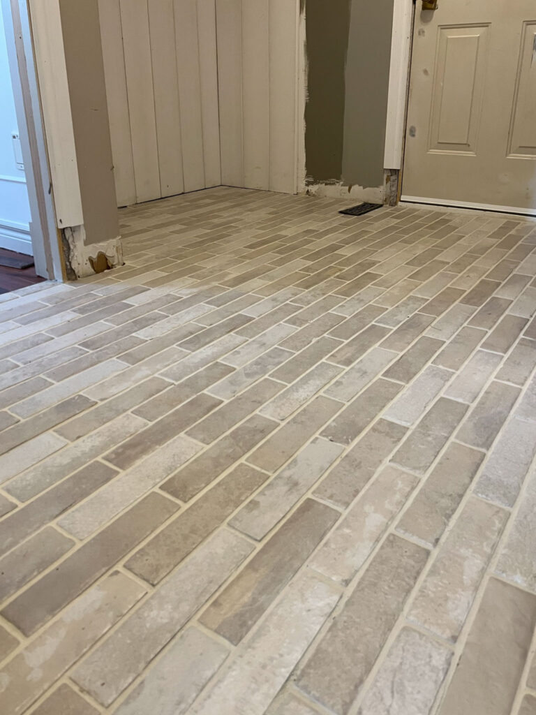 DIY Floor Tile Install - My Top Tips! - Erin Zubot Design