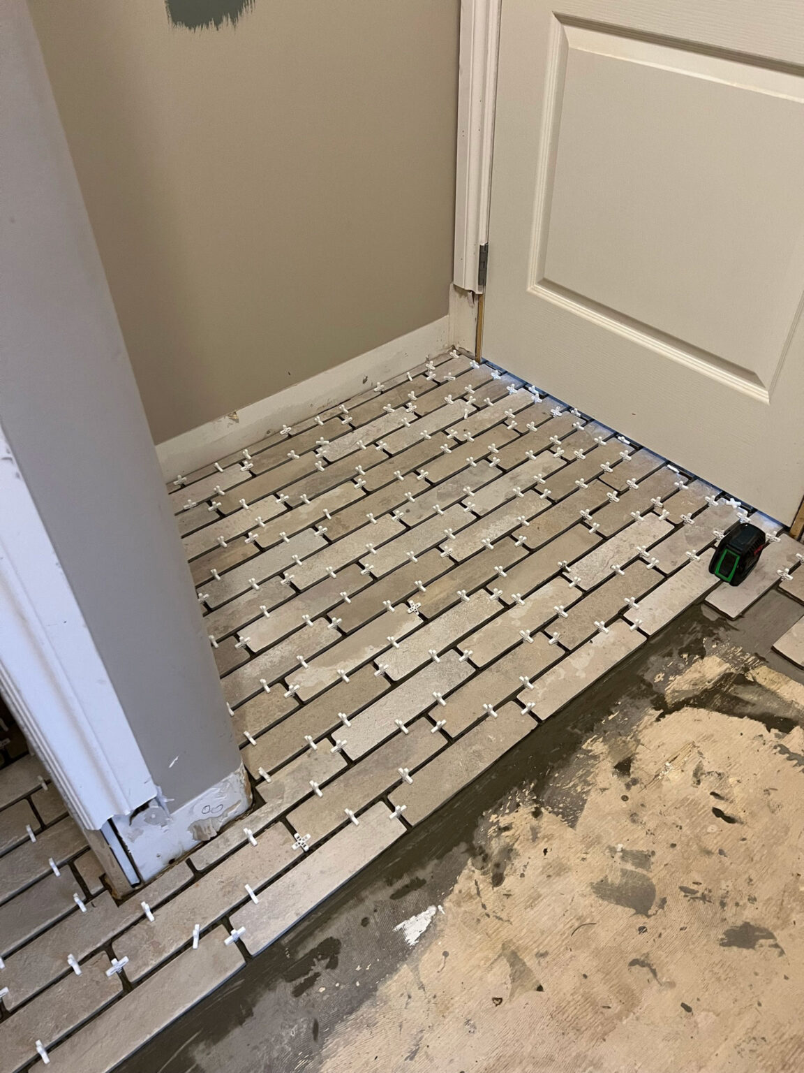 DIY Floor Tile Install - My Top Tips! - Erin Zubot Design