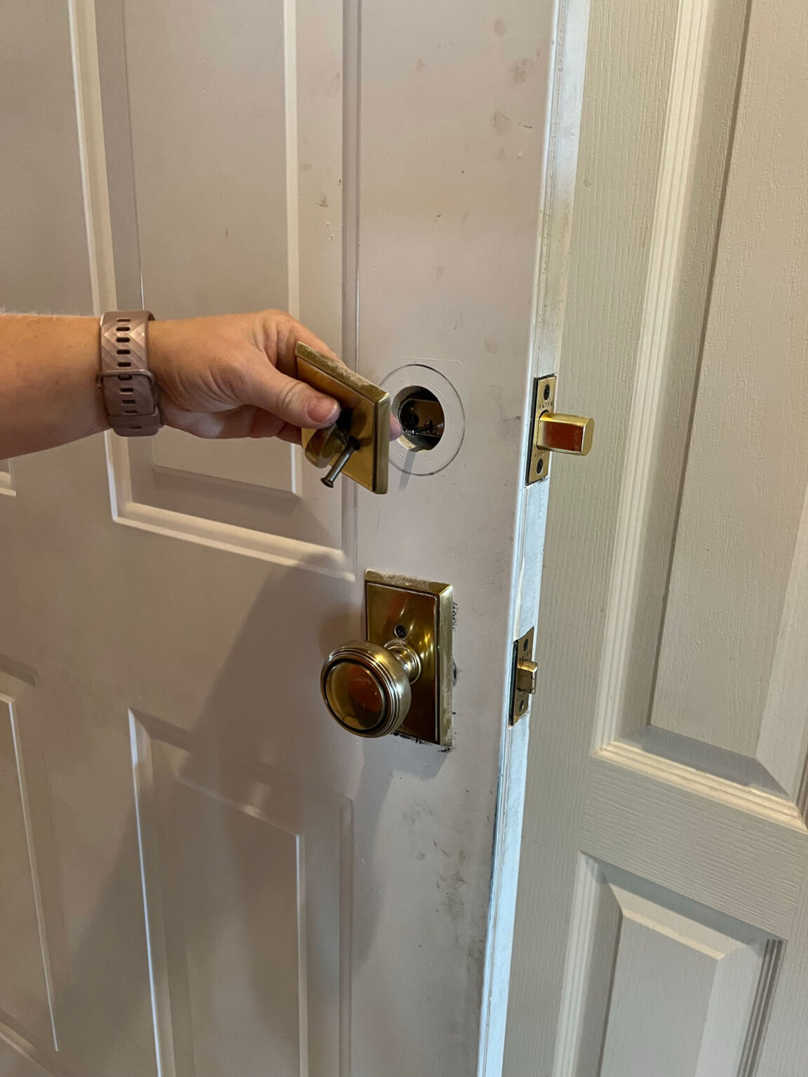 How to Change a Door Swing from Left to Right - Erin Zubot Design