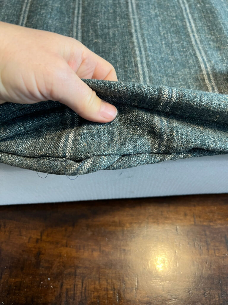 DIY Bench Seat Cushion - Erin Zubot Design