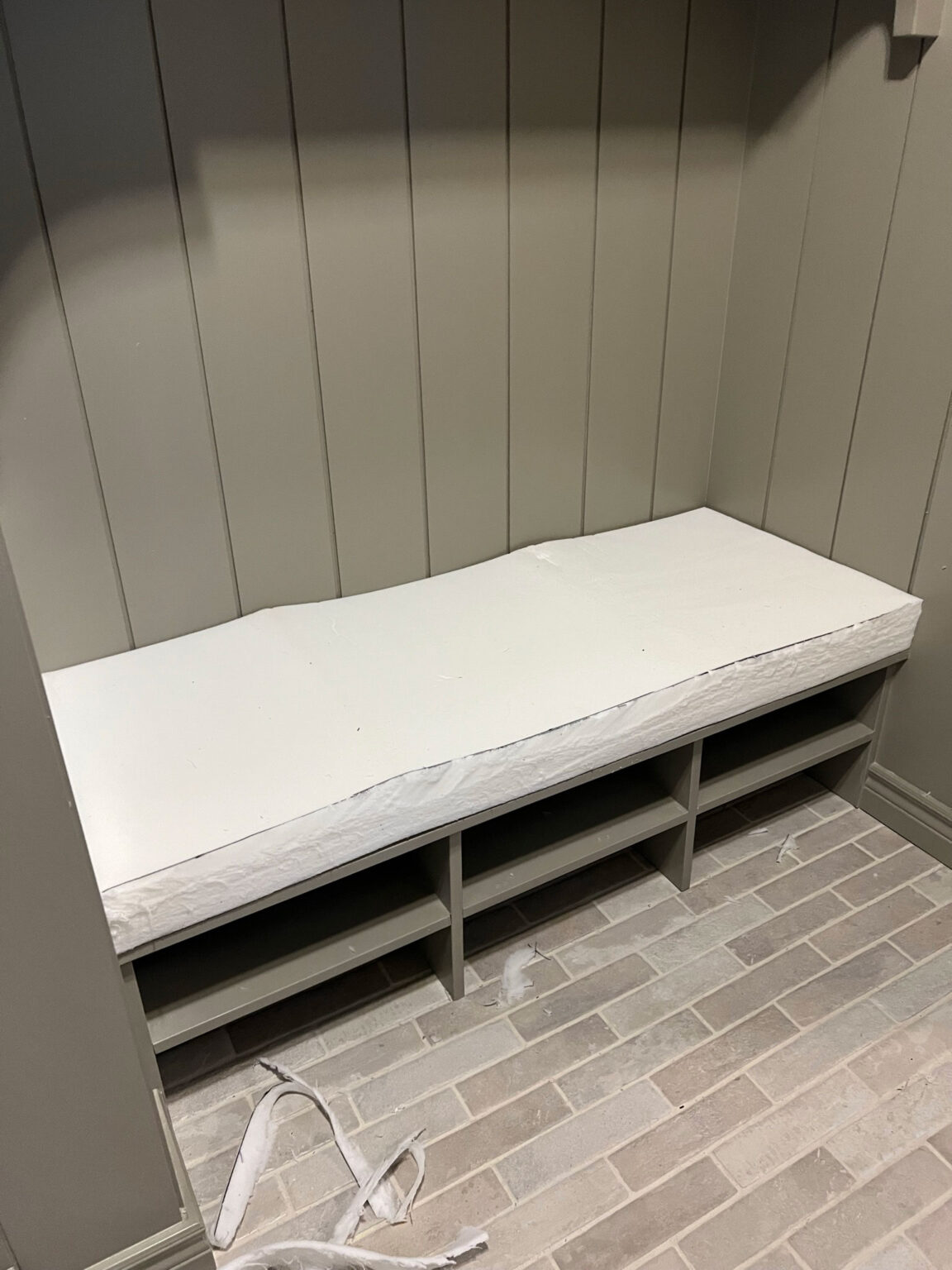DIY Bench Seat Cushion - Erin Zubot Design