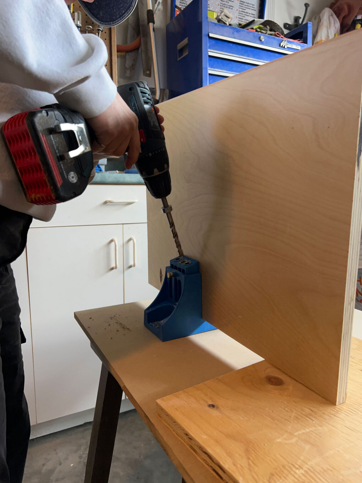 DIY Under Desk Keyboard Tray (in a Drawer!) - Erin Zubot Design