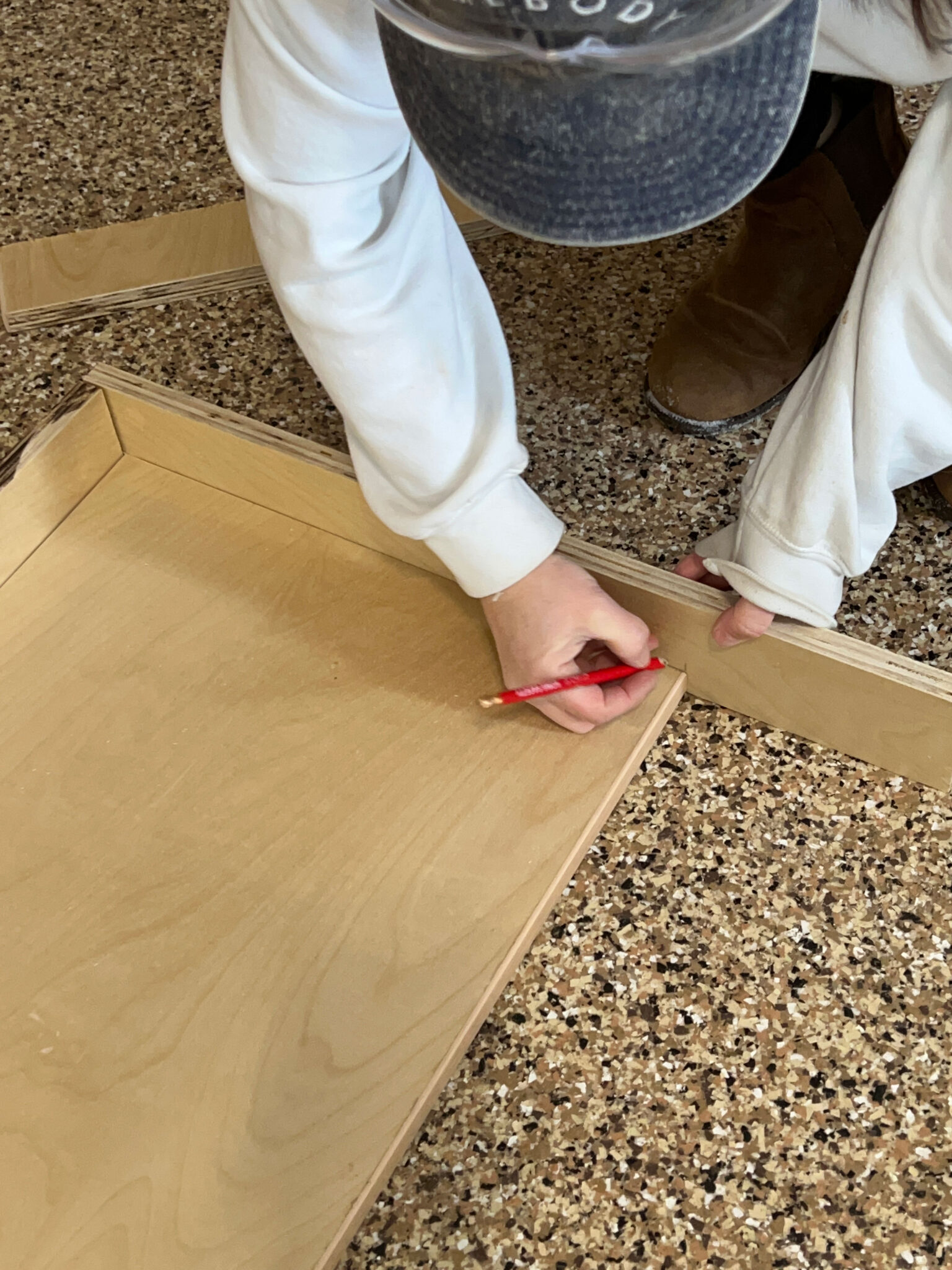DIY Under Desk Keyboard Tray (in a Drawer!) - Erin Zubot Design