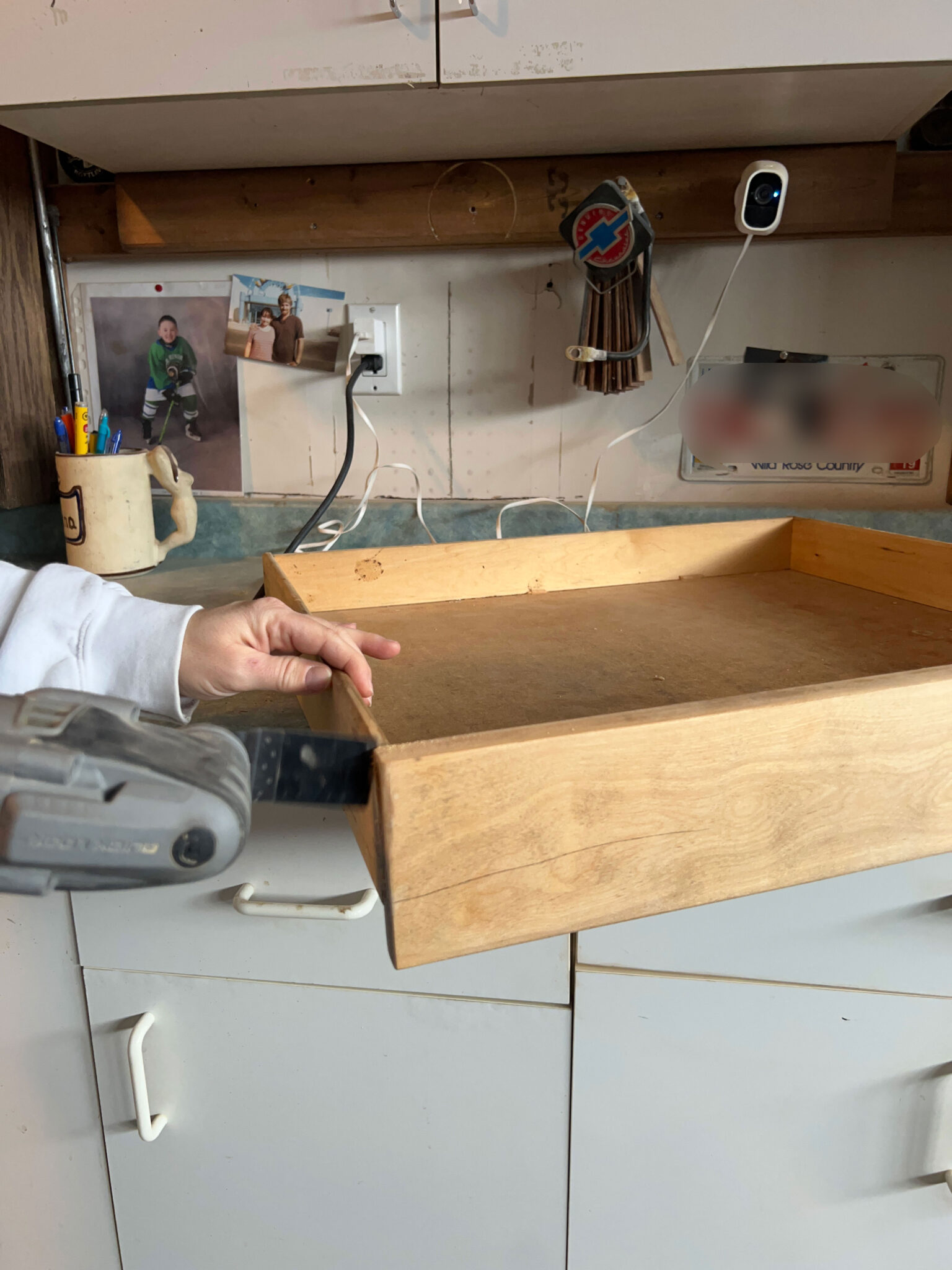 DIY Under Desk Keyboard Tray (in a Drawer!) - Erin Zubot Design