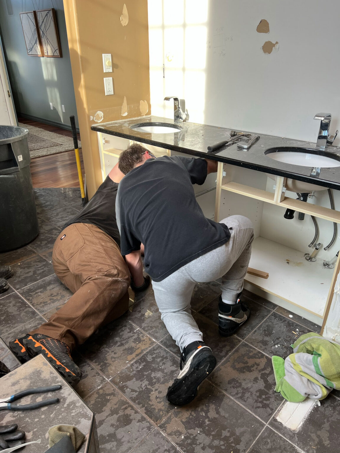 How to DIY Bathroom Demolition - Erin Zubot Design