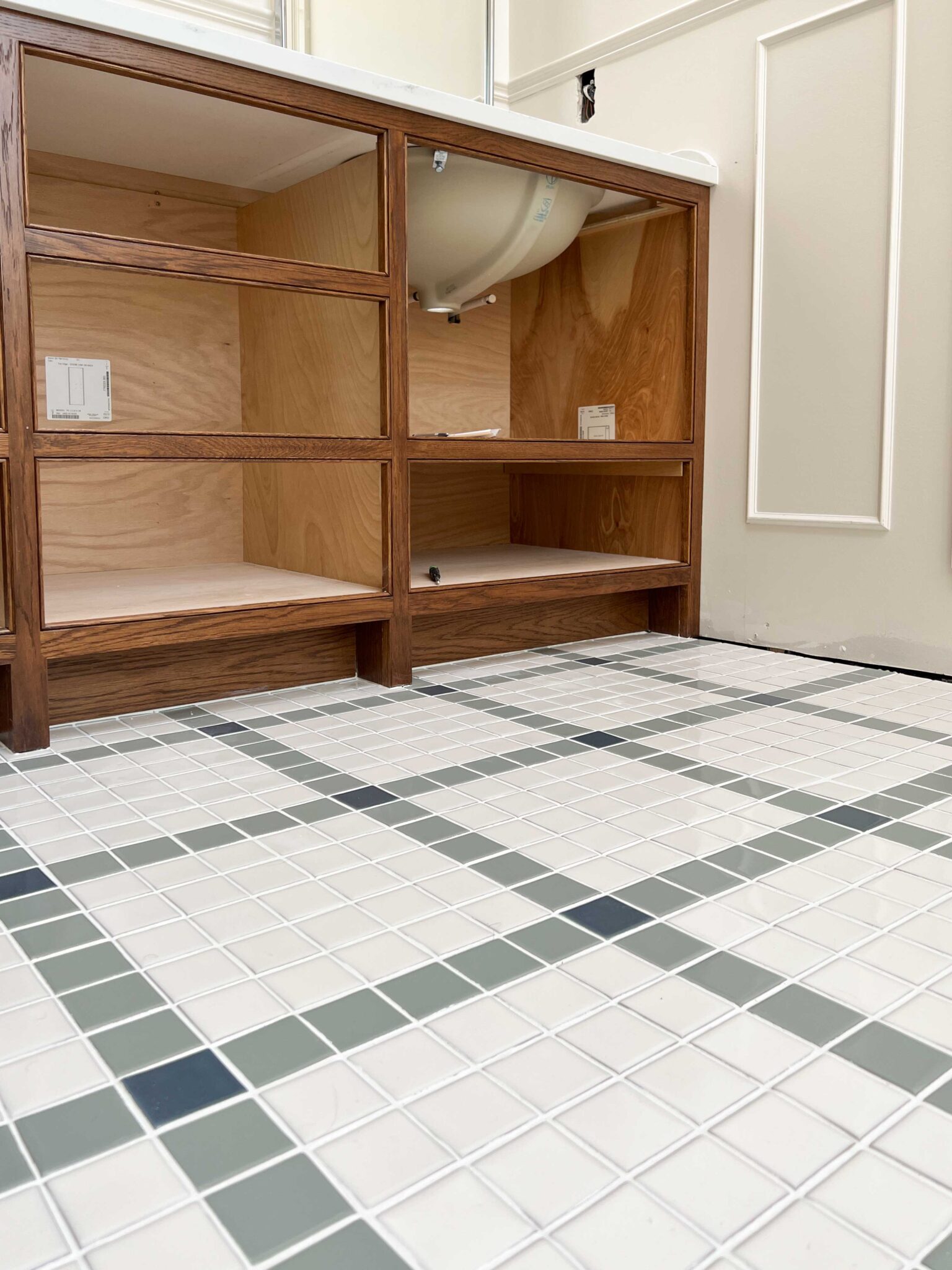 Historic Bathroom Tile Designs using Fireclay - Erin Zubot Design