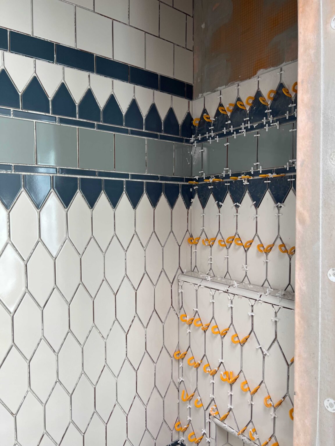 Historic Bathroom Tile Designs using Fireclay - Erin Zubot Design