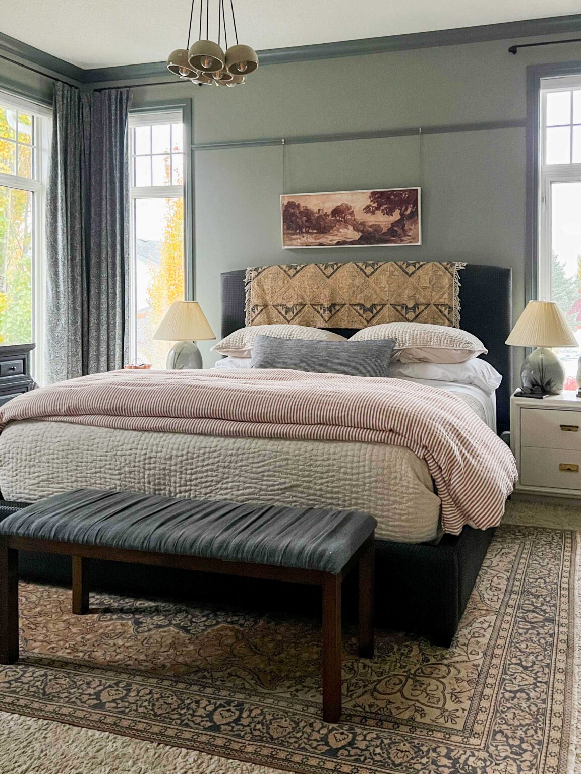 Picture Rail Molding and How to Hang Art from It - Erin Zubot Design