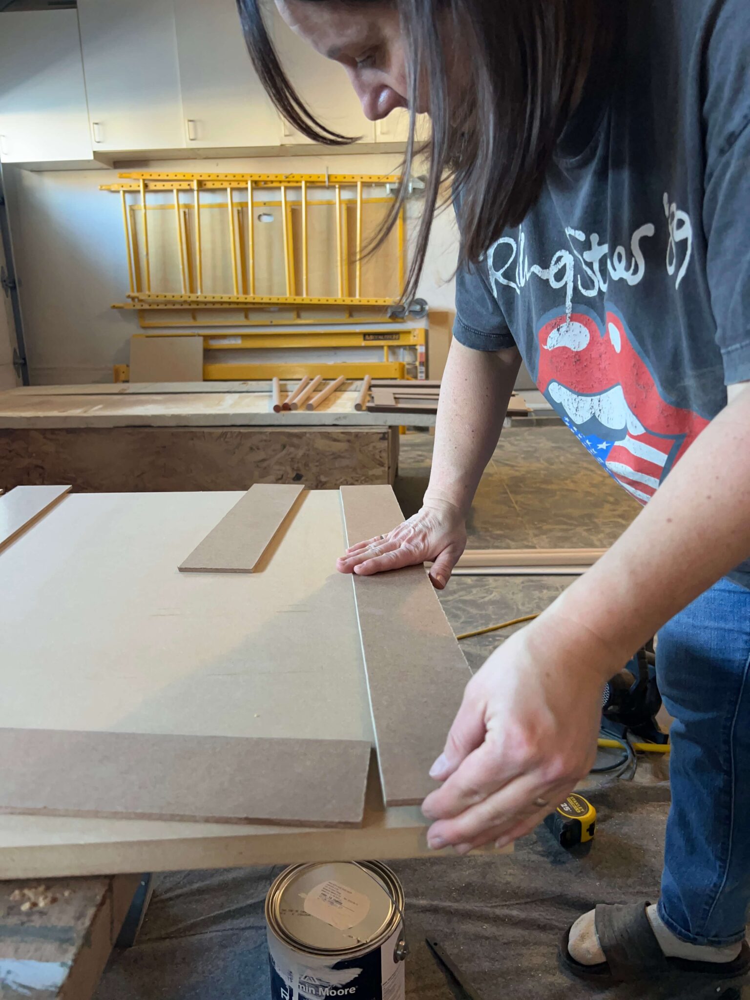 The Easy Way to Make a Shaker DIY Cabinet Door - Erin Zubot Design