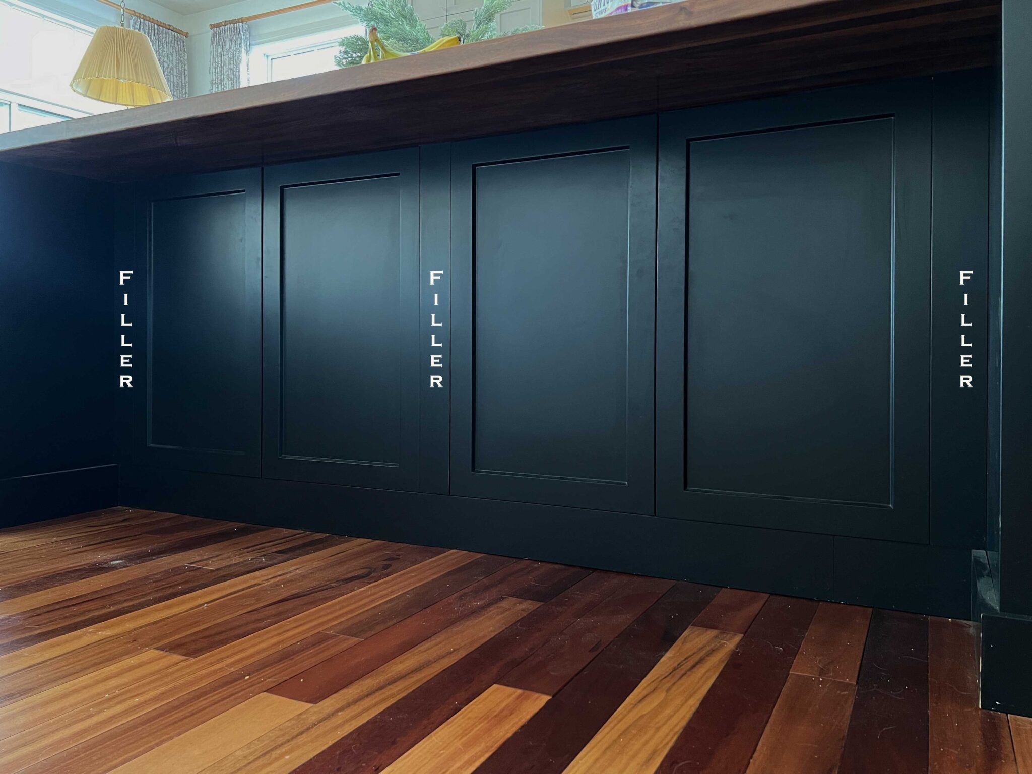 How to DIY Cabinet Filler Strips for a Custom Look - Erin Zubot Design