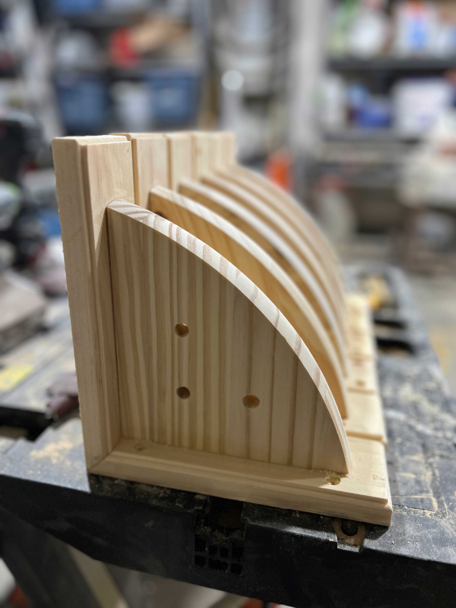 DIY Dowel Curtain Rod with Gold Brackets and End Caps - Erin Zubot Design