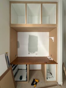 How To Build a Custom DIY Built-In Computer Desk - Erin Zubot Design