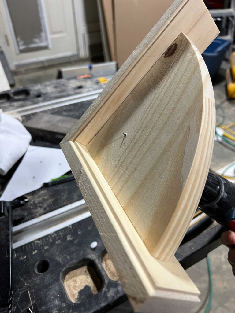 How to Make Easy DIY Wall Shelf Brackets - Erin Zubot Design