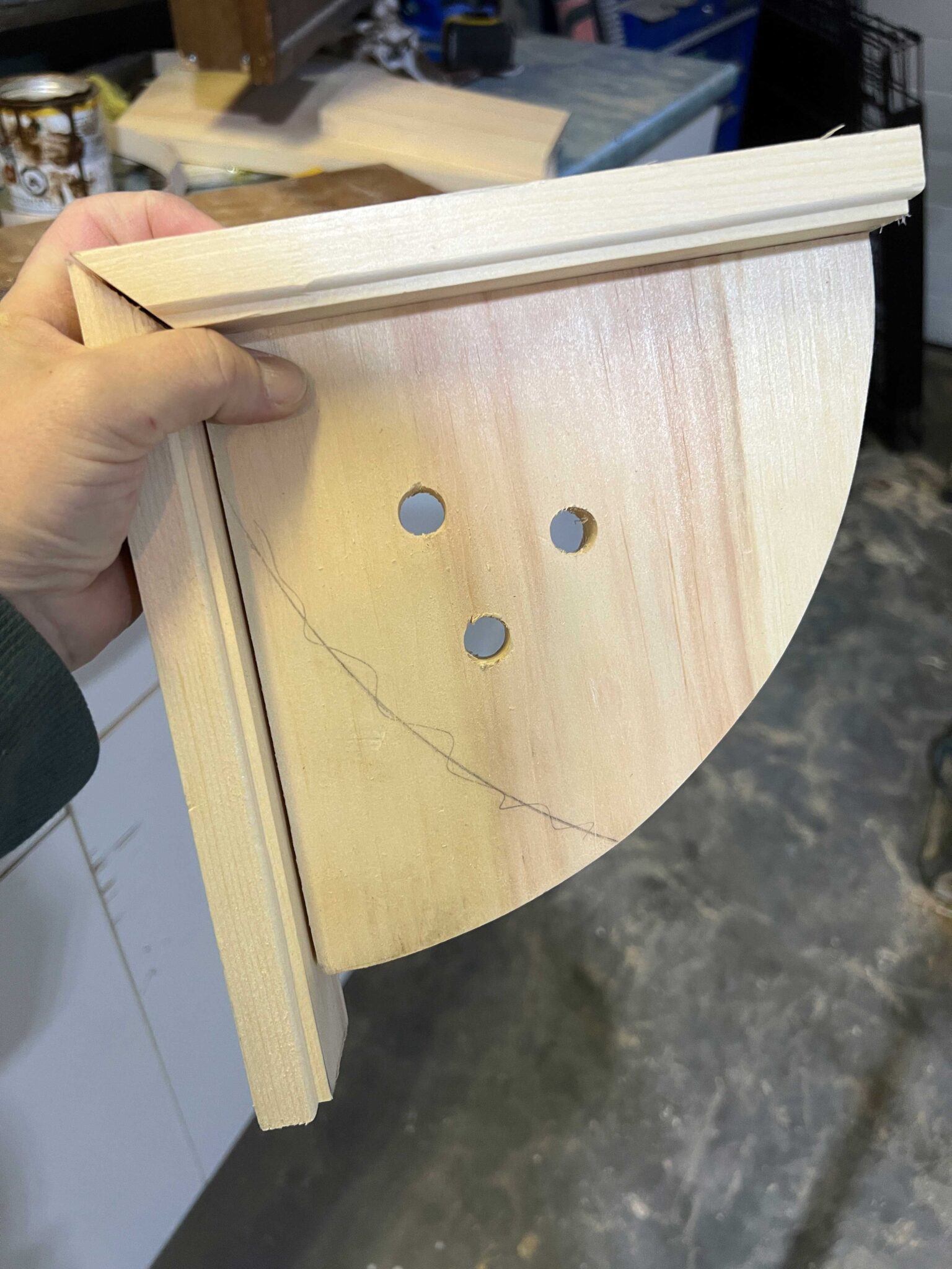 How to Make Easy DIY Wall Shelf Brackets - Erin Zubot Design