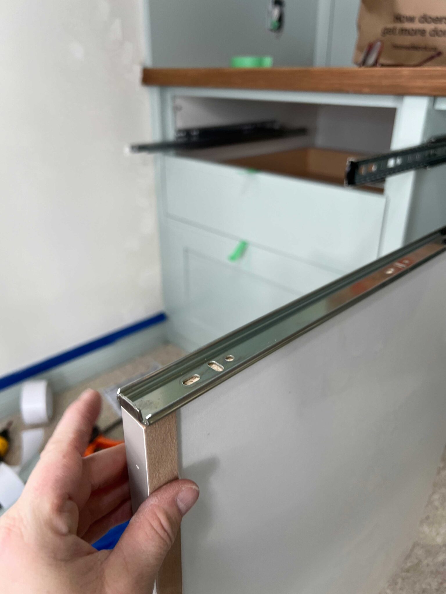 How To Build a Custom DIY Built-In Computer Desk - Erin Zubot Design