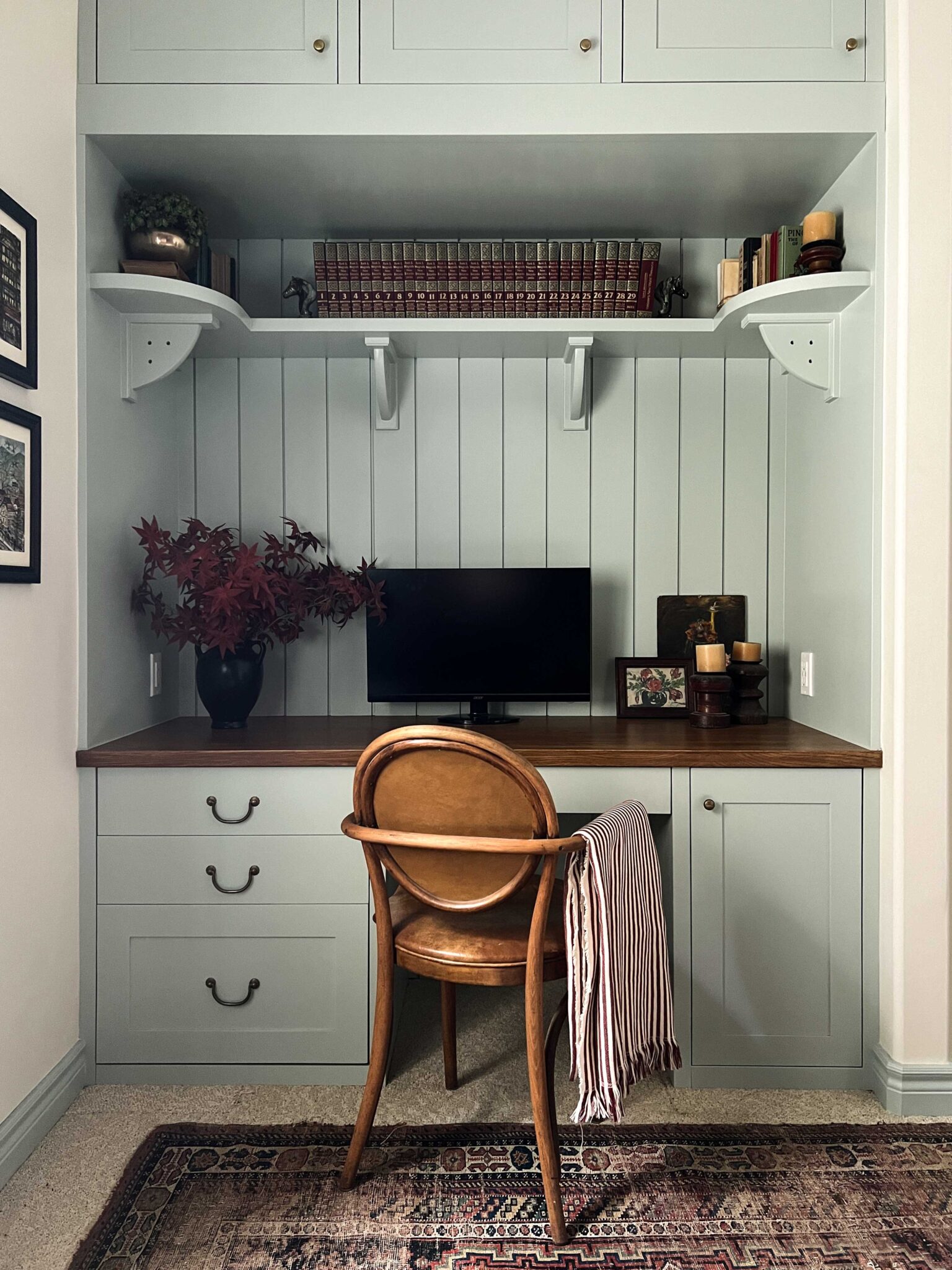 How to Choose the Best Area Rug for a Home Office - Erin Zubot Design