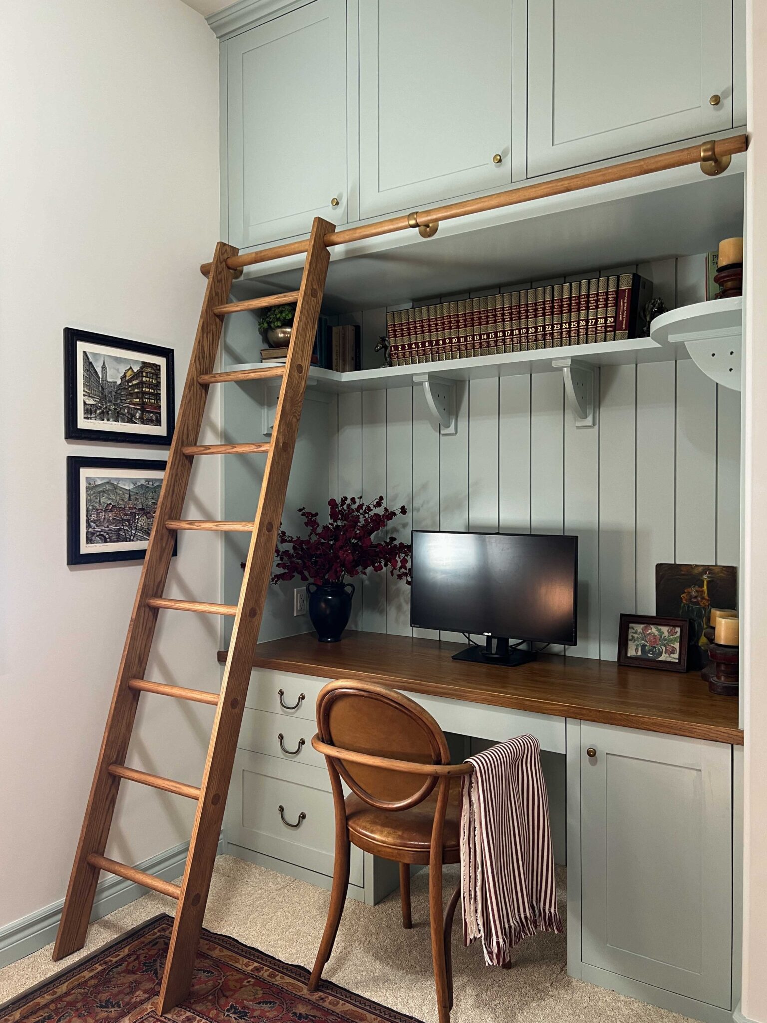 How to Choose the Best Area Rug for a Home Office - Erin Zubot Design