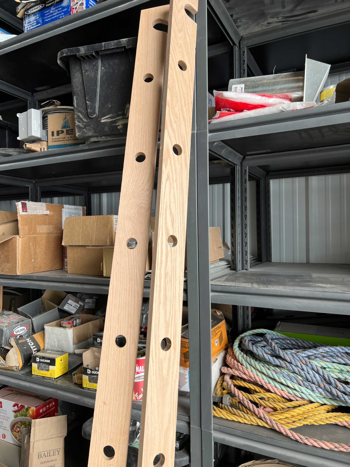How to Build a Simple DIY Wood Ladder - Erin Zubot Design