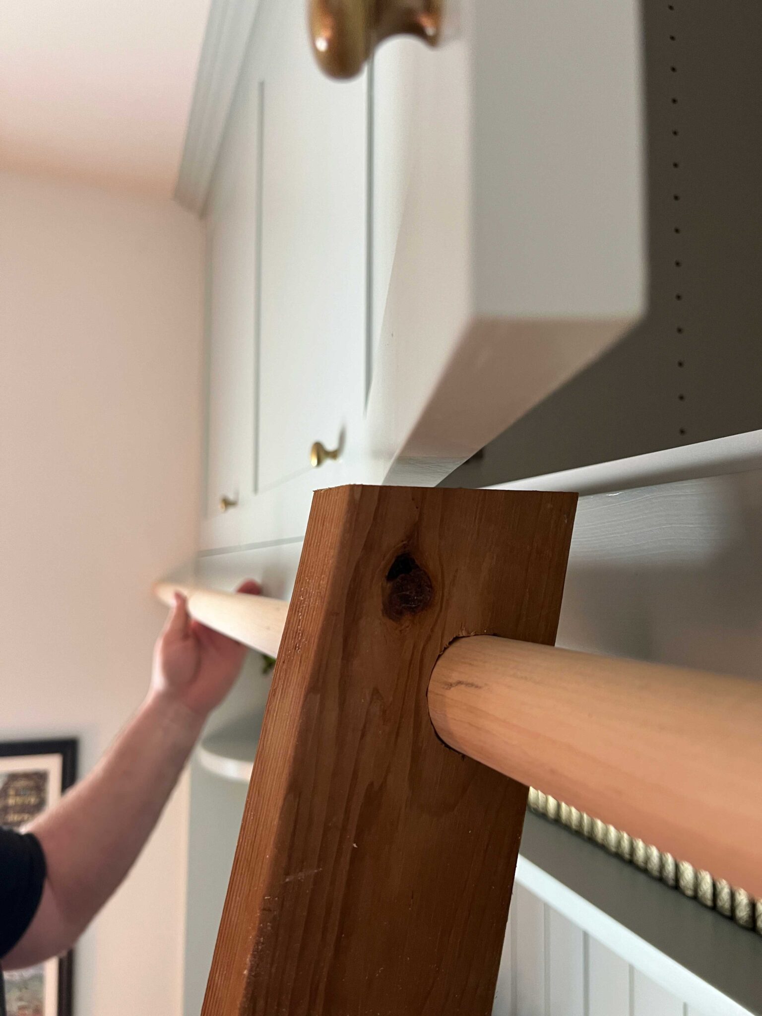 How to Build a Simple DIY Wood Ladder - Erin Zubot Design