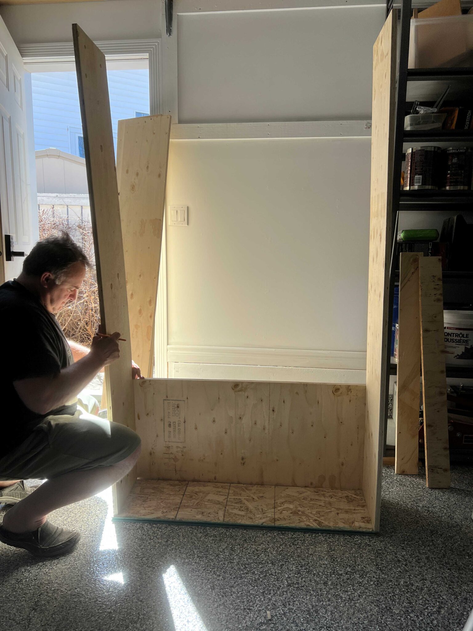 How to Make Your Own Simple DIY Garage Storage - Erin Zubot Design