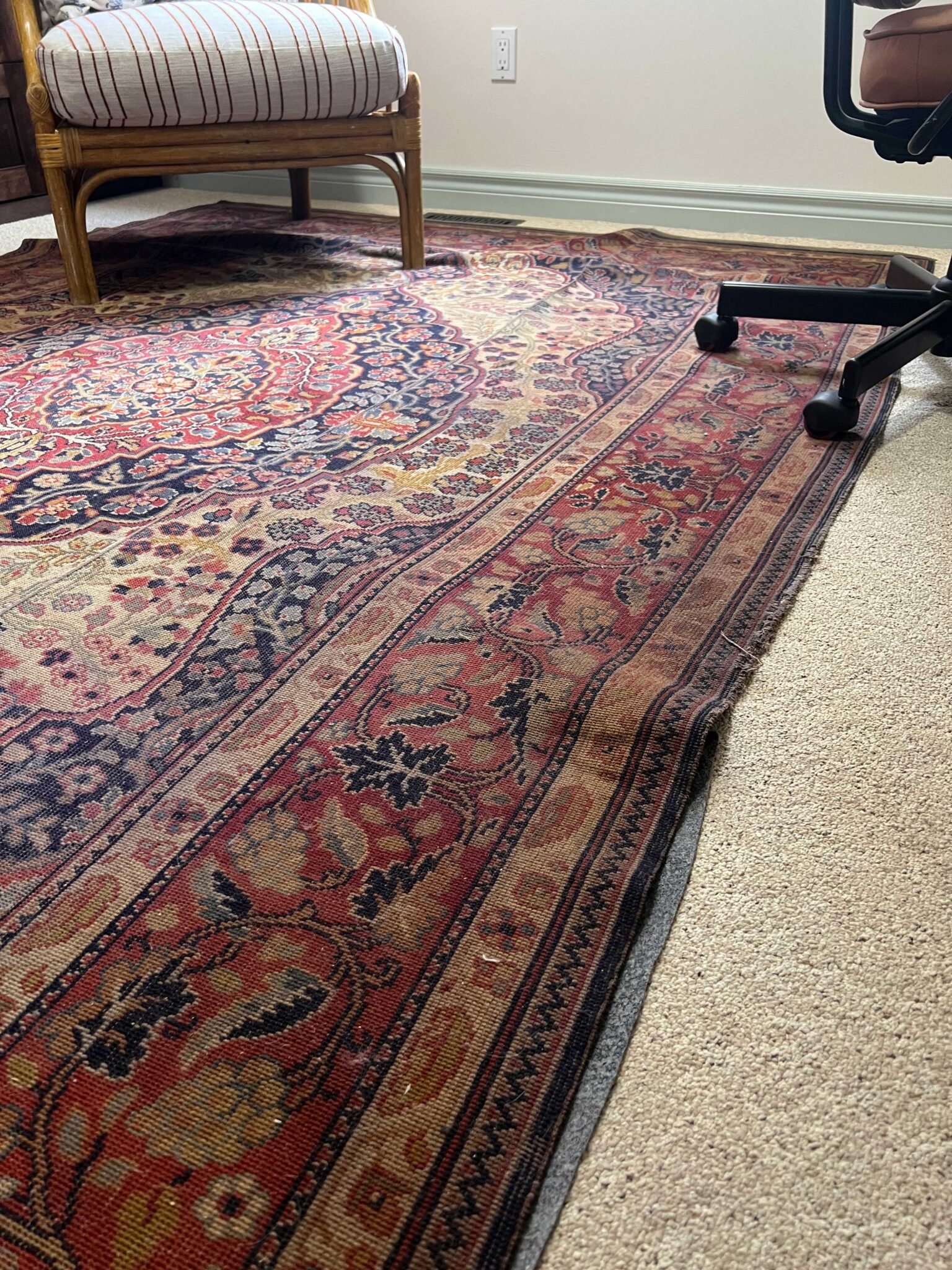 How to Choose the Best Area Rug for a Home Office - Erin Zubot Design