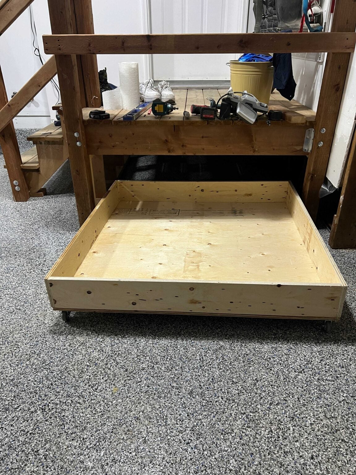 How to Make Your Own Simple DIY Garage Storage - Erin Zubot Design