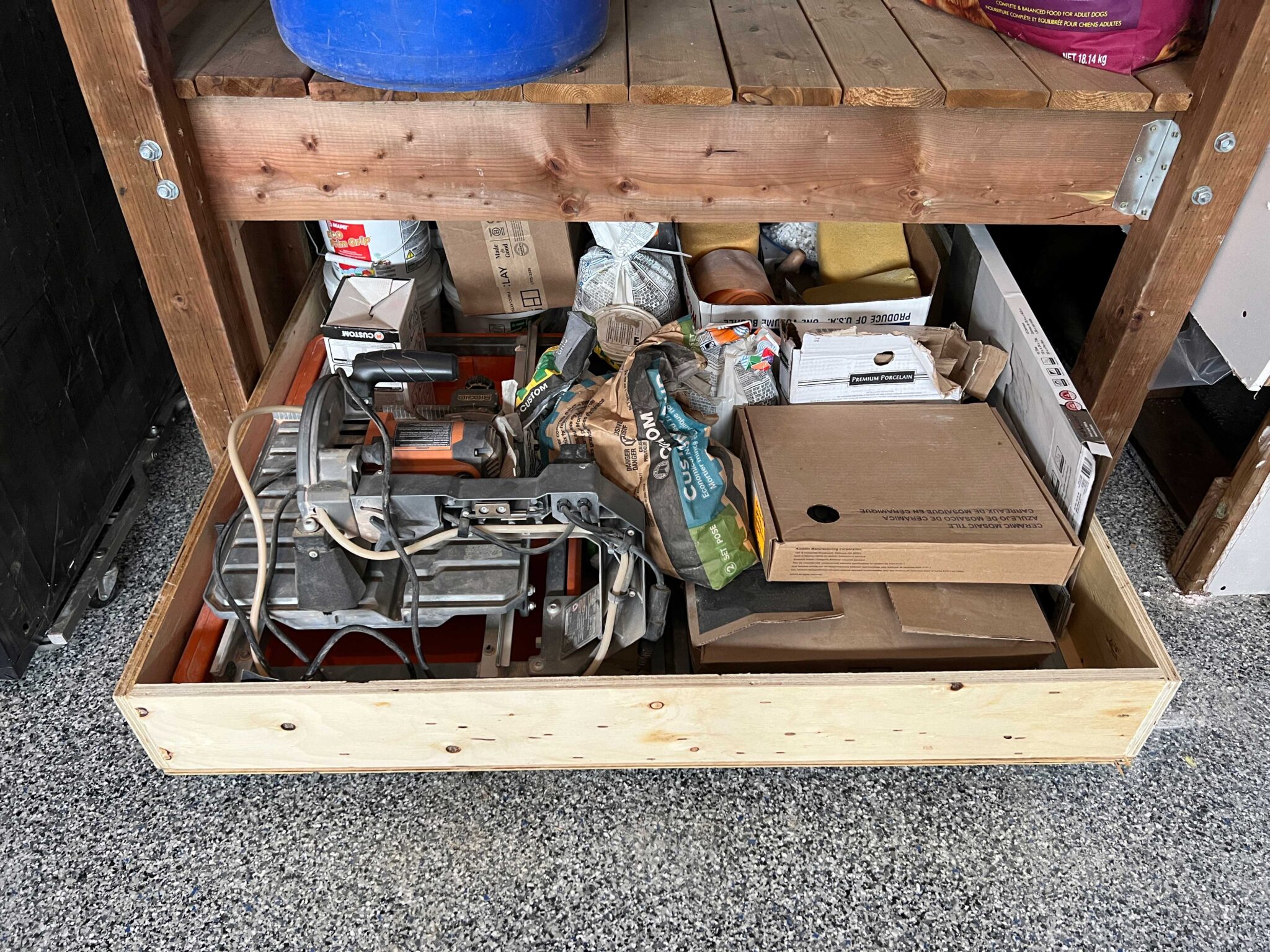 How to Make Your Own Simple DIY Garage Storage - Erin Zubot Design