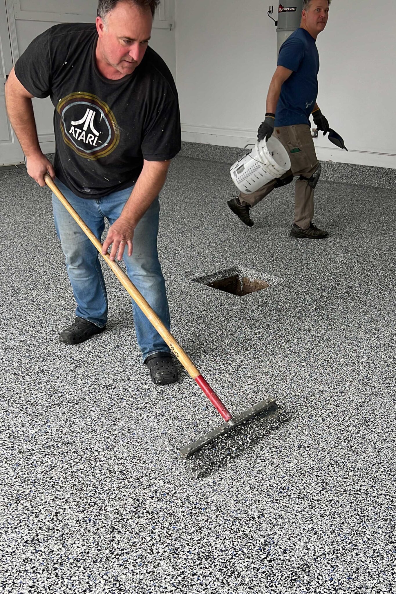 Polyurea Floor Coating Vs Epoxy in Our Garage - Erin Zubot Design