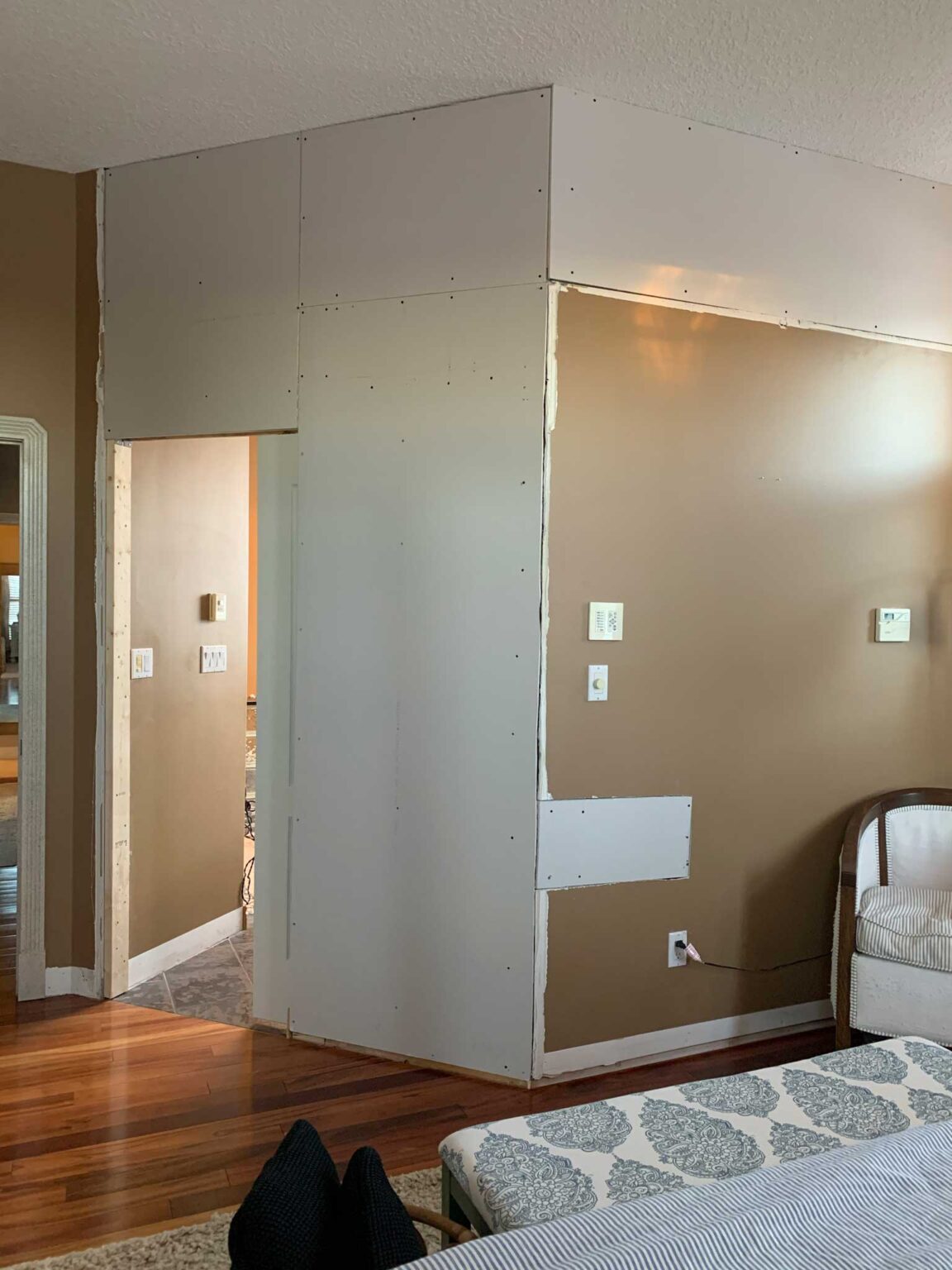 DIY Pocket Door Installation (From One Side Only!) - Erin Zubot Design