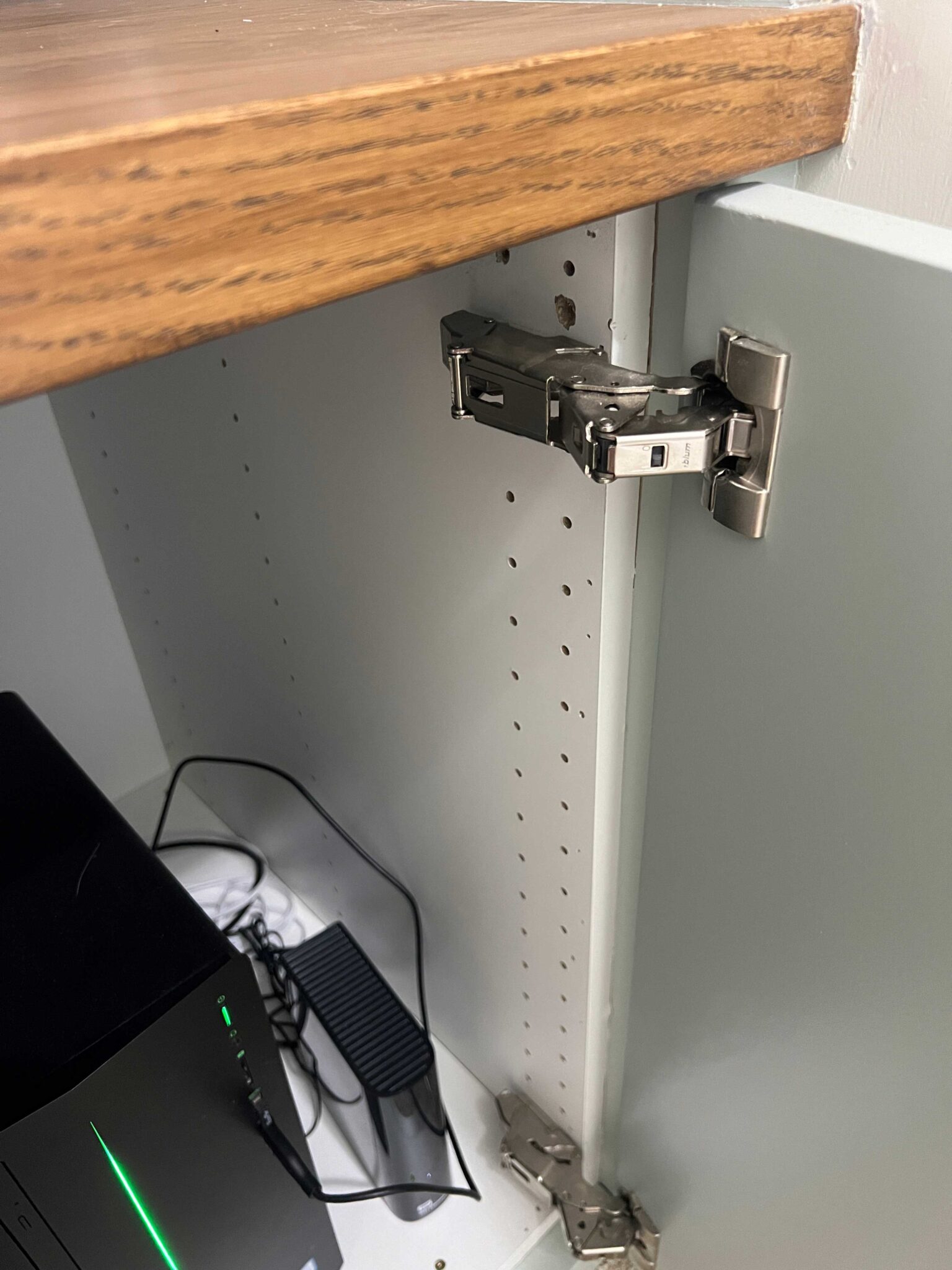 A Guide to Drilling Concealed Kitchen Door Hinges - Erin Zubot Design