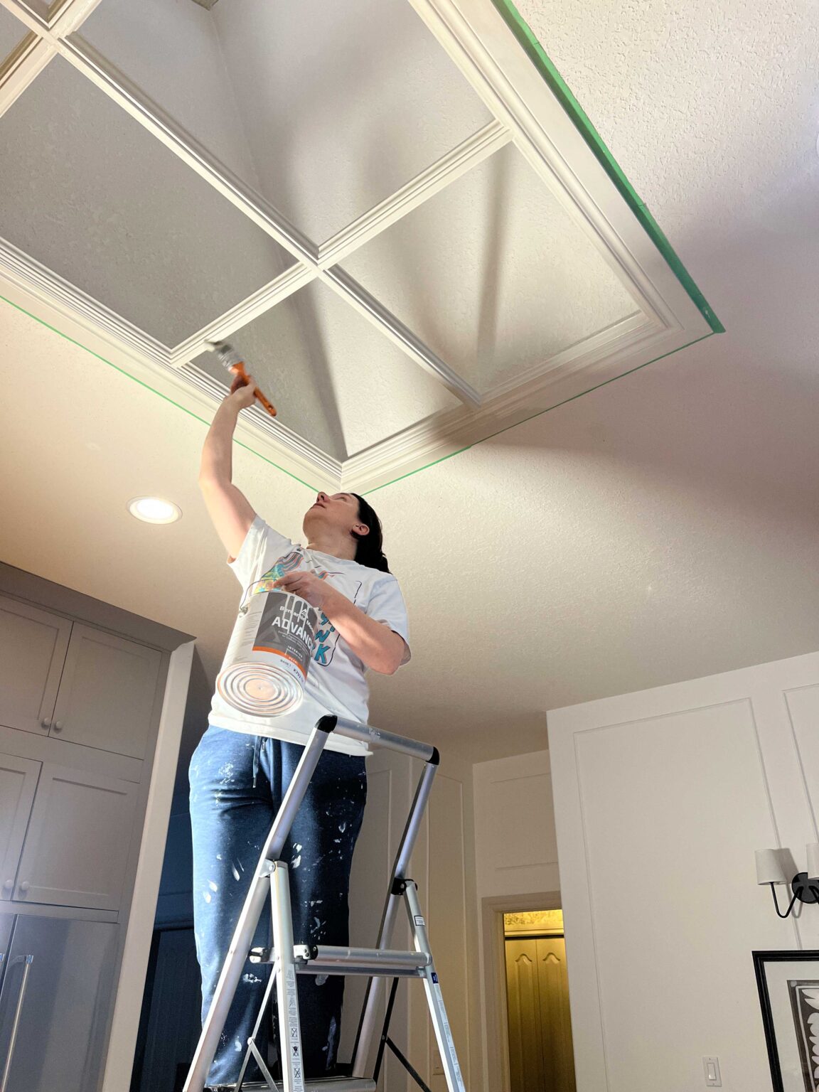 Using Vinyl Stained Glass Window Film for a Skylight - Erin Zubot Design
