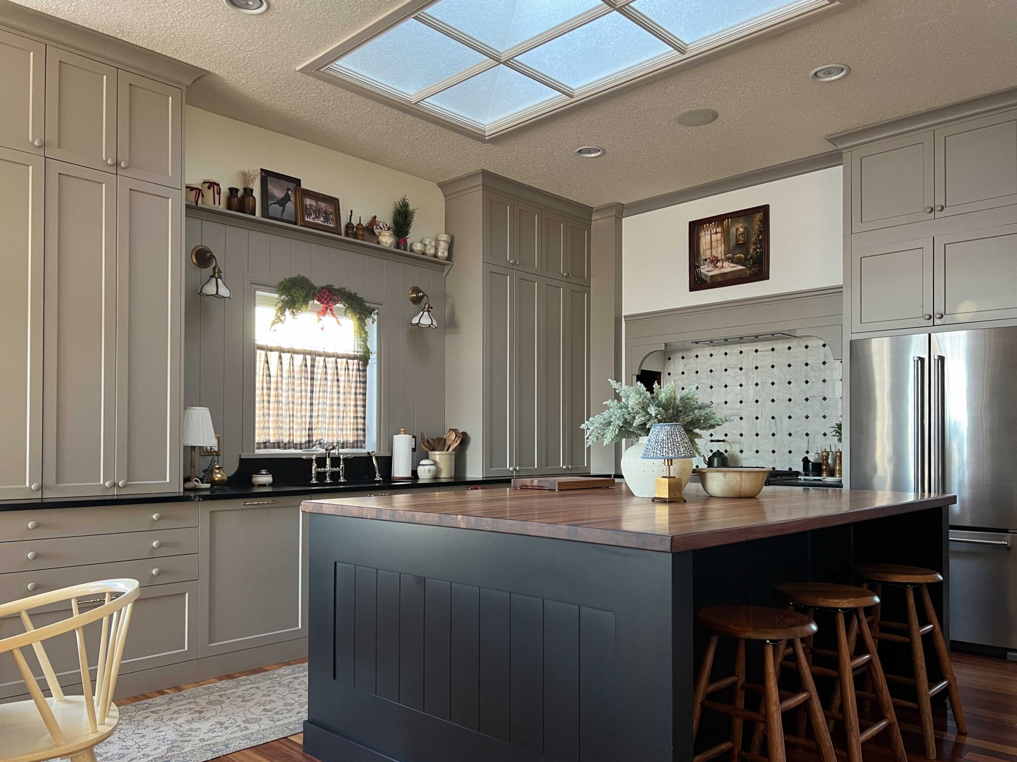 Using Vinyl Stained Glass Window Film for a Skylight - Erin Zubot Design