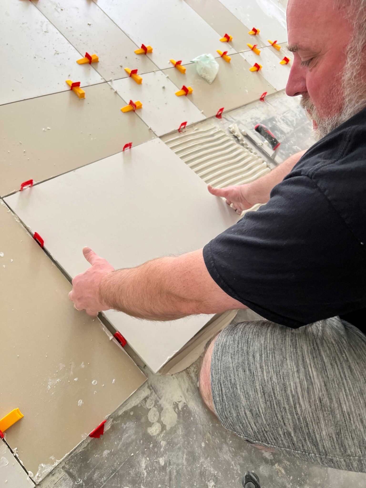 Tips for Installing Large Format Tile - Erin Zubot Design