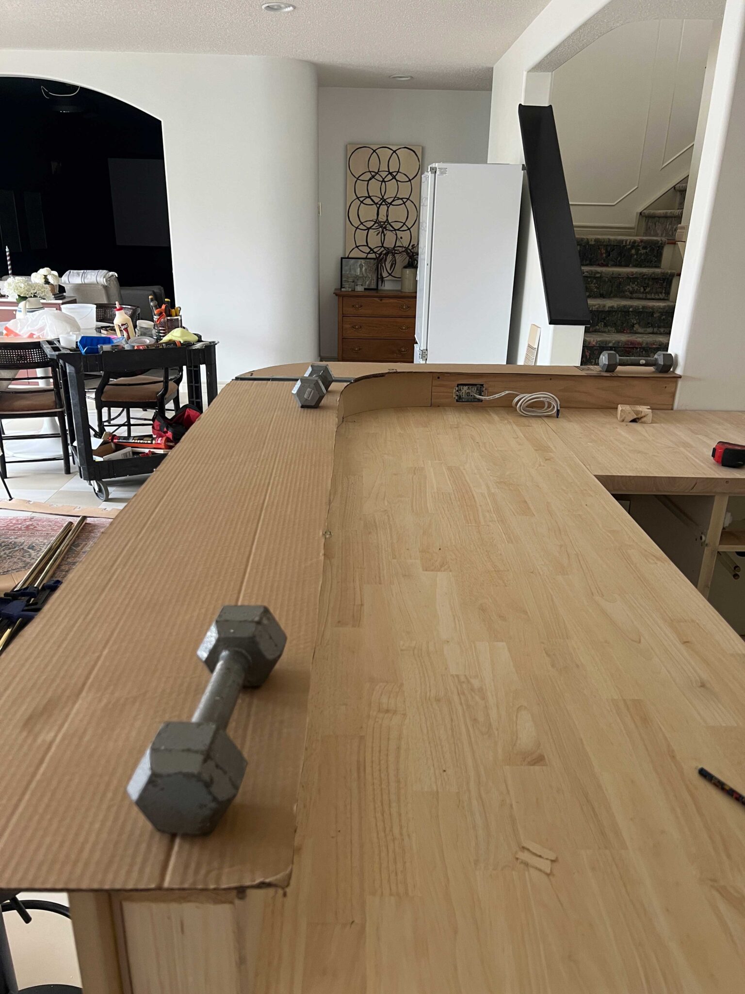 How to Cut Butcher Block Countertop (And Join It!) - Erin Zubot Design